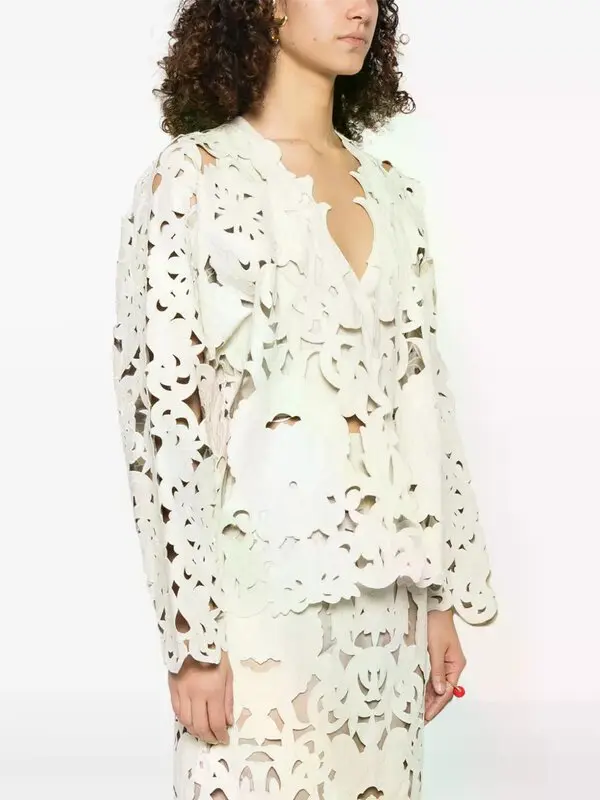 FORTE_FORTE Guipure-lace Jacket