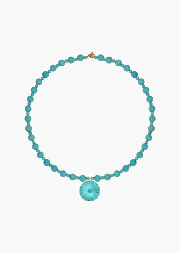 JENNIFER BEHR Chandra Necklace - Turquoise