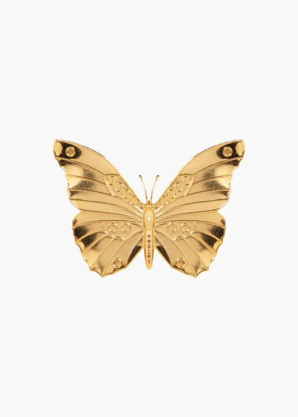 JENNIFER BEHR Caria Butterfly Barrette - Gold