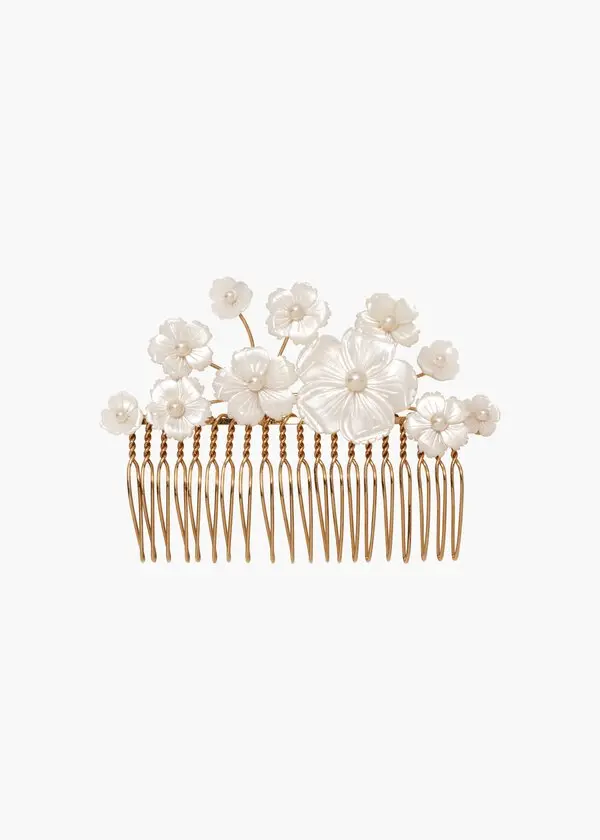 JENNIFER BEHR Geneva Comb - Mother Of Pearl