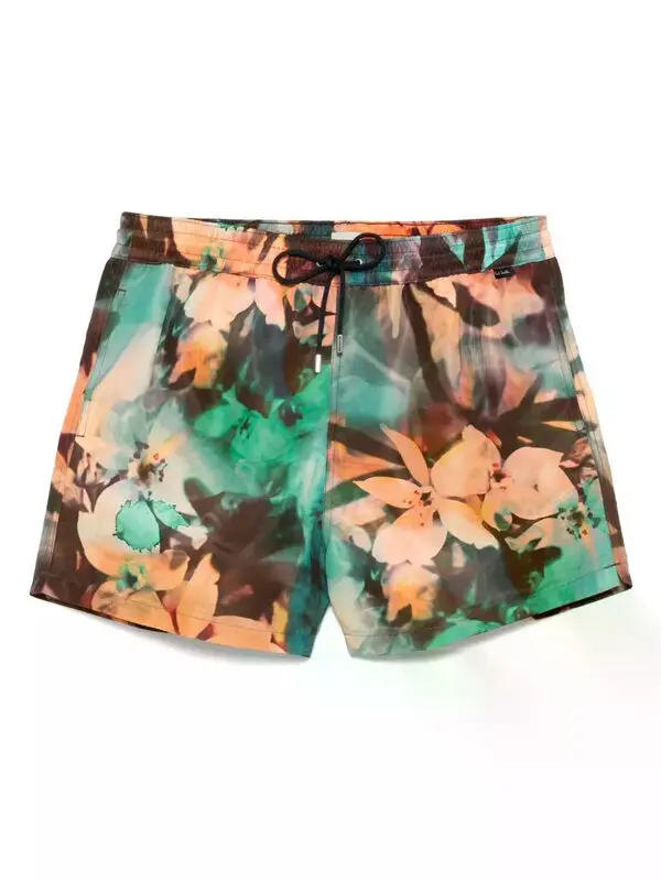 Paul Smith Floral-print Swimshorts