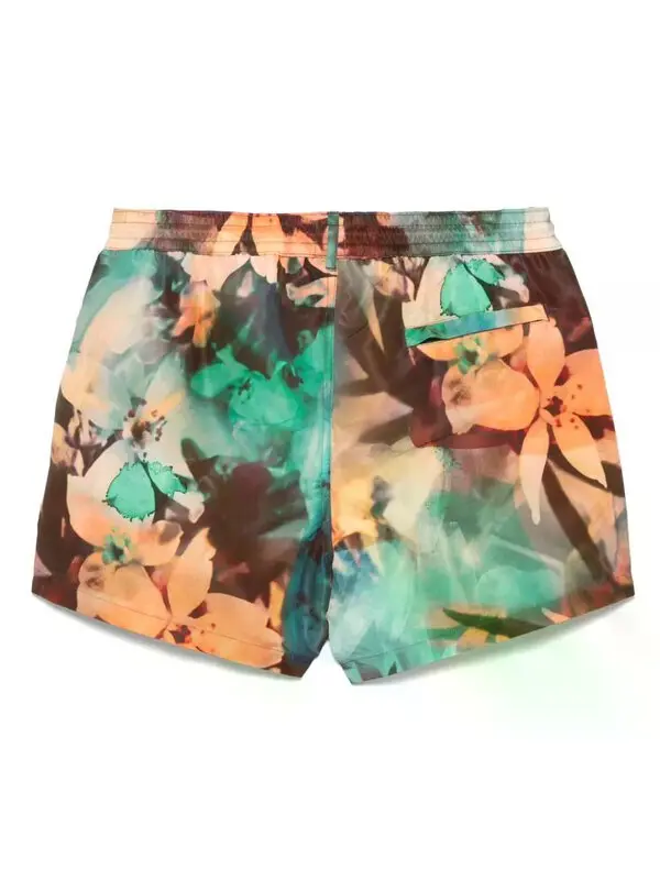 Paul Smith Floral-print Swimshorts