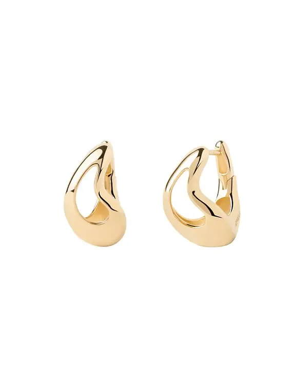 PDPAOLA Tempo Hoop Earrings - Gold