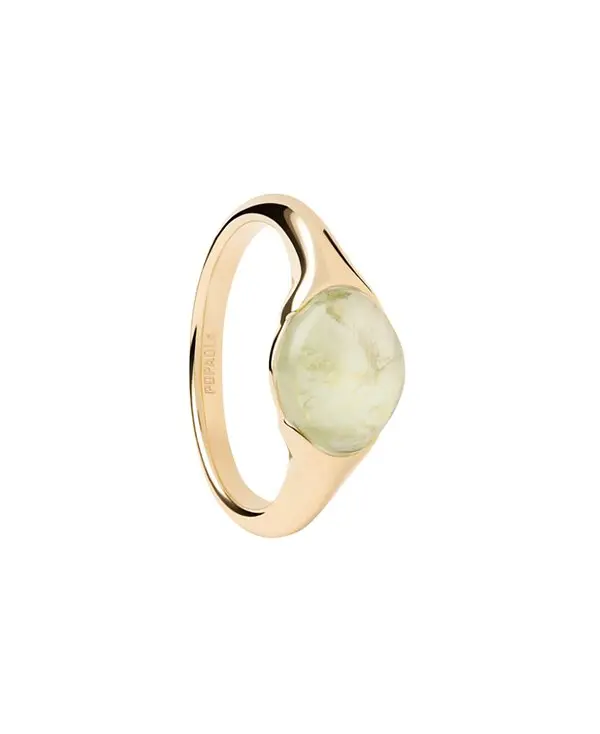 PDPAOLA Bay Ring - Gold/green