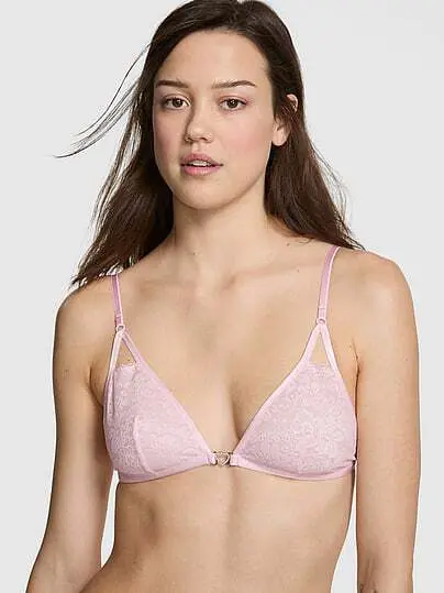 Pink Wink Wink™ Unlined Triangle Bralette - Pink