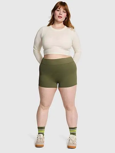 Pink Relay Micro Bike Shorts - Green