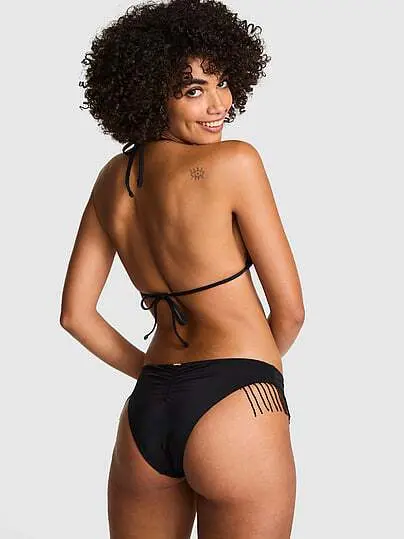 Pink Brazilian Bikini Bottom - Multicolored
