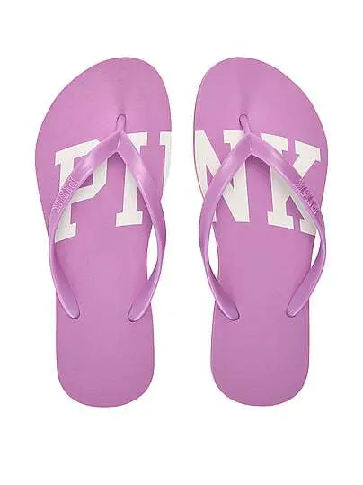 Pink Flip Flops - Purple