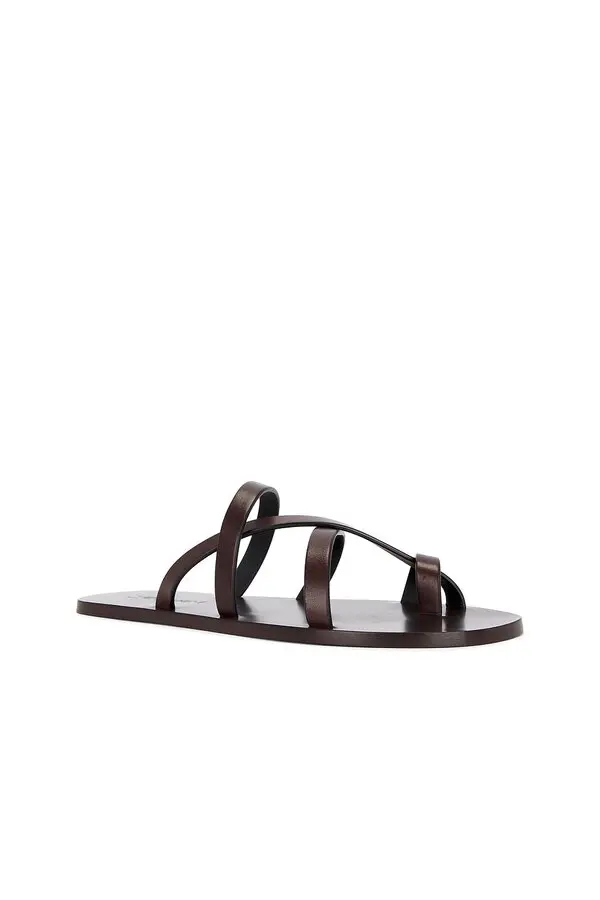 Saint Laurent Culver Flat Sandal