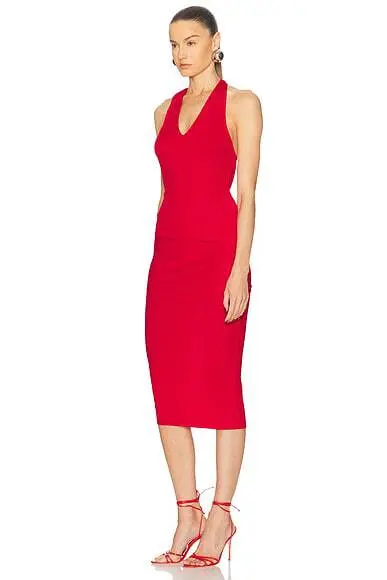 Jacquemus La Robe Pasadena Halterneck Dress