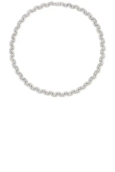 JENNIFER FISHER Soho Chain Necklace - Silver