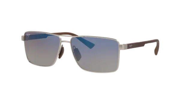 Maui Jim Piha Sunglasses - Silver Matte