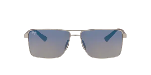 Maui Jim Piha Sunglasses - Silver Matte