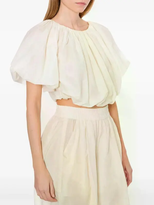Philosophy Di Lorenzo Serafini Gathered Blouse