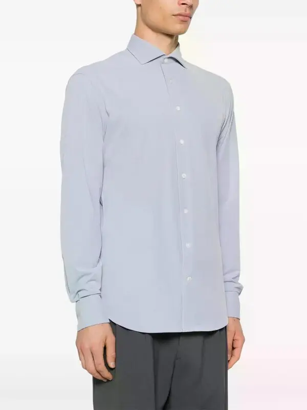 TRAIANO MILANO Cutaway-collar Shirt