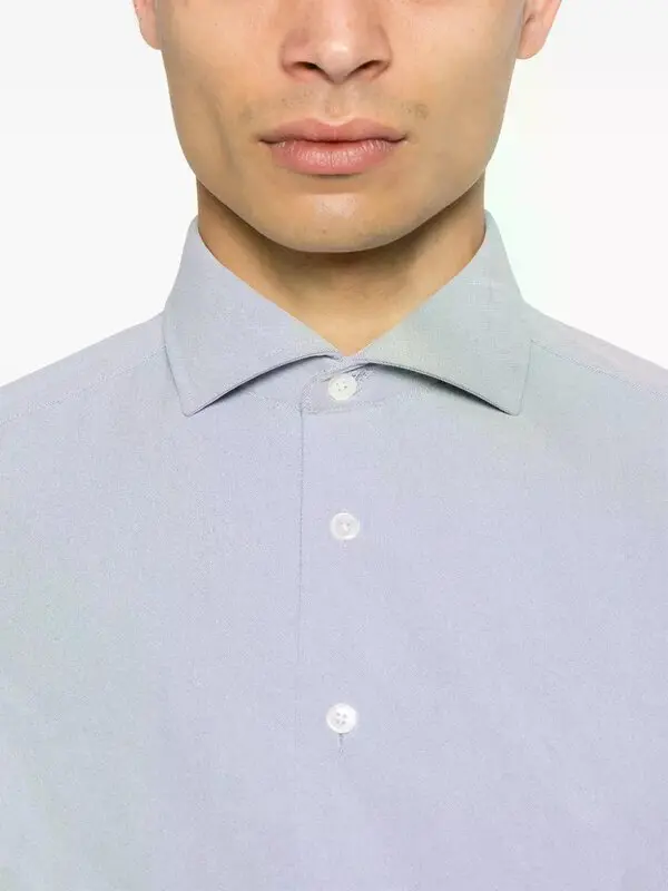 TRAIANO MILANO Cutaway-collar Shirt