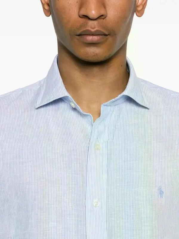 Polo Ralph Lauren Linen Shirt - Blue
