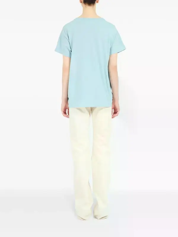 MAISON MARGIELA Logo-print T-shirt - Blue