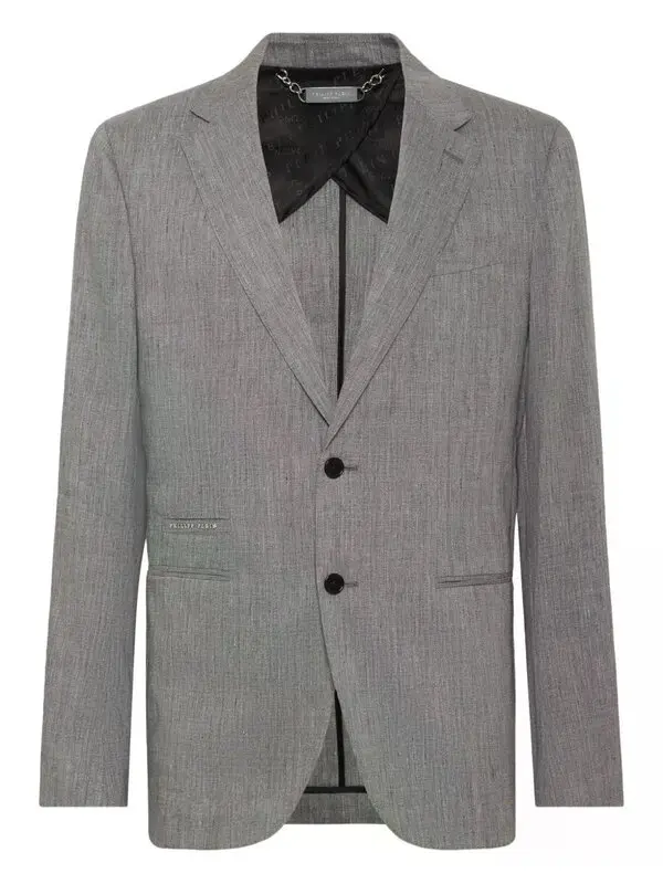 Philipp Plein Linen Blazer