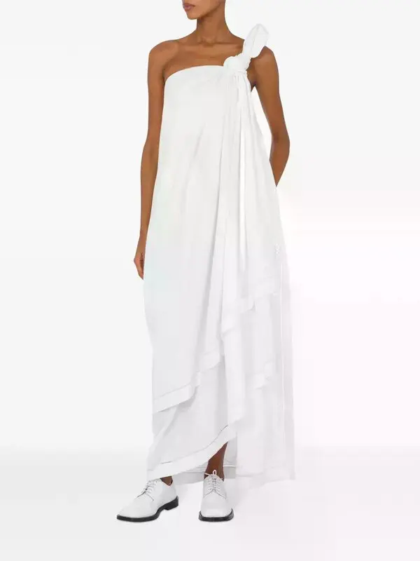 Moschino Draped Maxi Dress