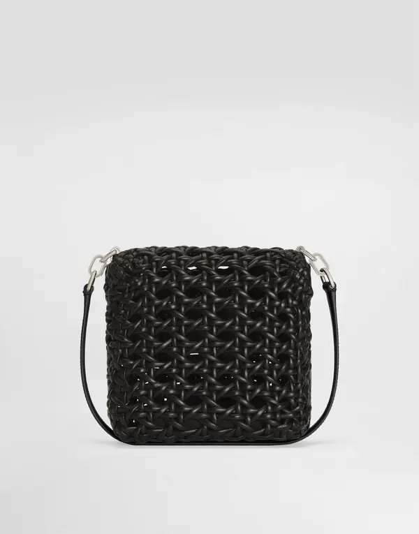 Dolce & Gabbana Woven Straw Handbag