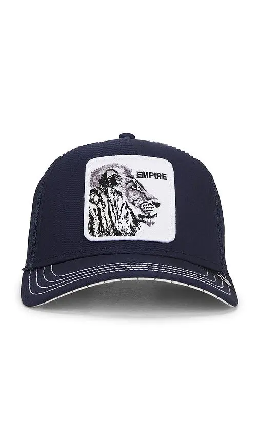 GOORIN BROS The Empire Lion Trucker Hat - Navy