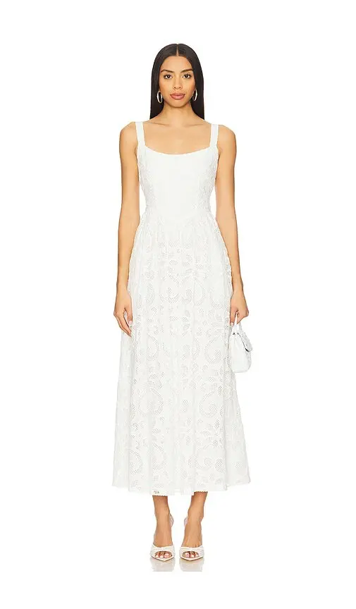 Saylor Maryl Eyelet Dress