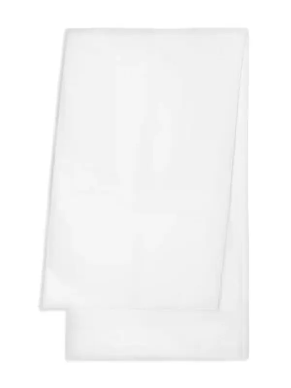 Alberta Ferretti Silk Scarf - White