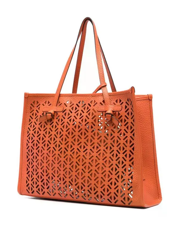 GIANNI CHIARINI Marcella Tote Bag - Orange