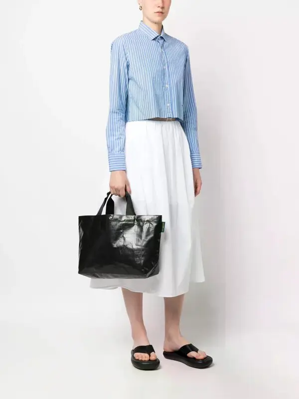 HERVÉ CHAPELIER Logo-patch Tote Bag