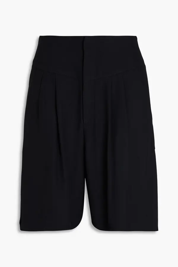 Bite Studios Pleated Crepe Shorts