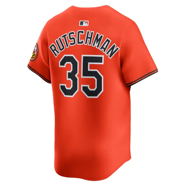 Nike Adley Rutschman Baltimore Orioles Mlb Limited Jersey Orange