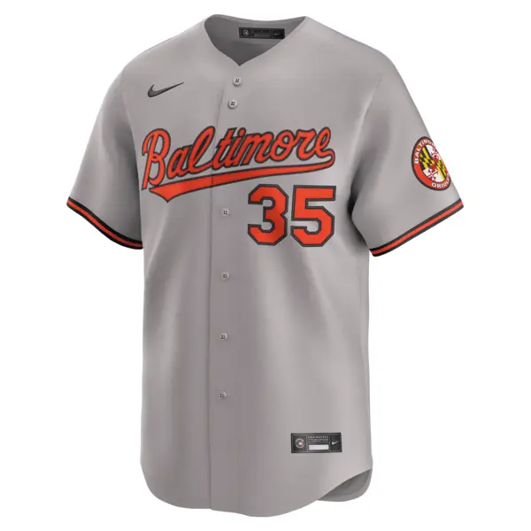 Nike Adley Rutschman Baltimore Orioles Dri-fit Adv Mlb Limited Jersey - Grey