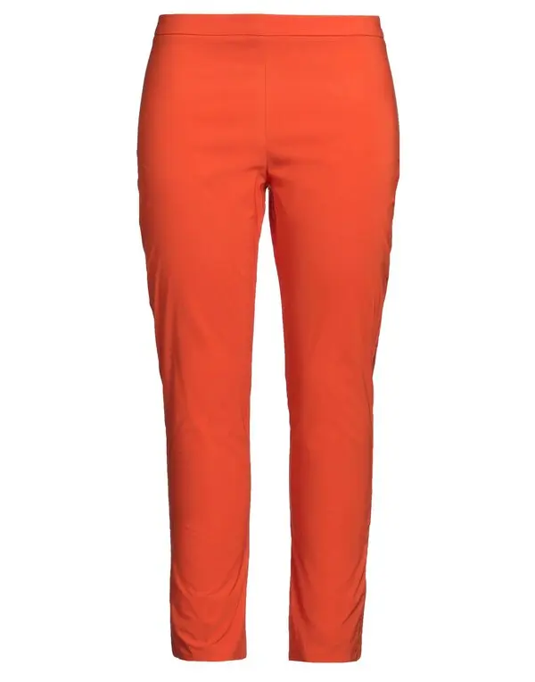 CARACTÈRE Tapered Poplin Pants - Orange