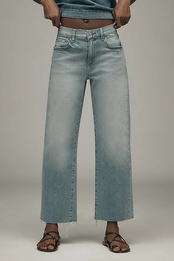 LE JEAN Weekend Mid-rise Flare Jeans