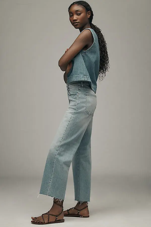 LE JEAN Weekend Mid-rise Flare Jeans