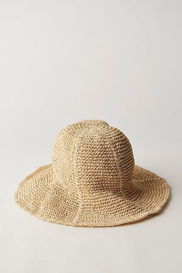 Free People Essential Beach Hat - Beige
