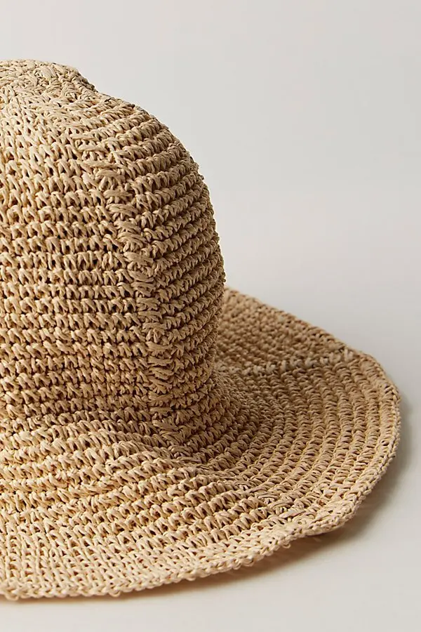 Free People Essential Beach Hat - Beige