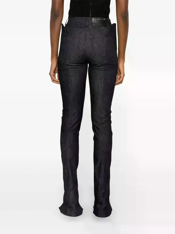 MUGLER Split-ankle Jeans
