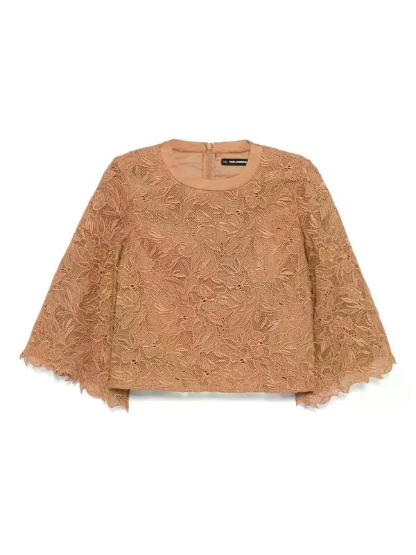 Karl Lagerfeld Embroidery Blouse