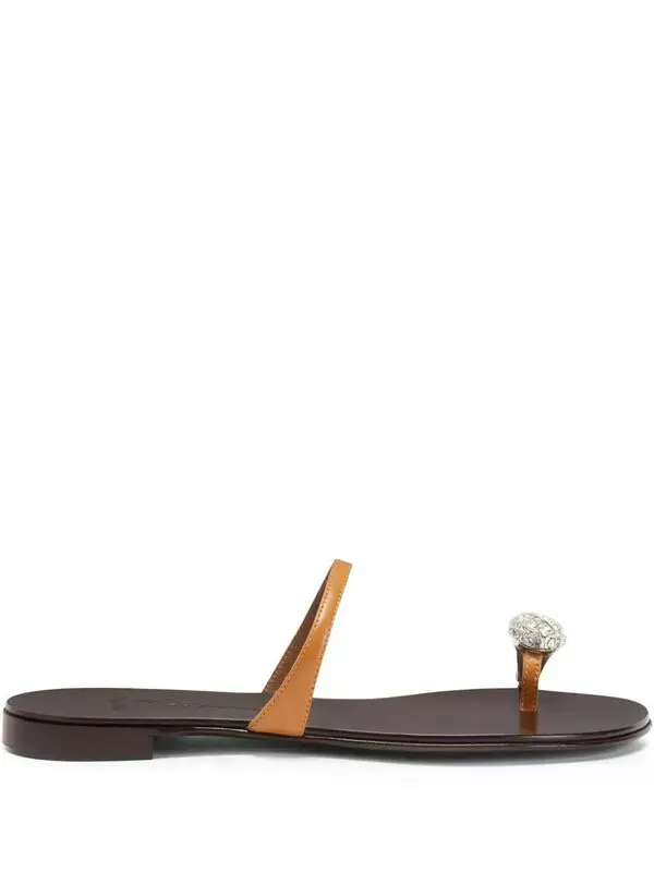 GIUSEPPE ZANOTTI Leather Sandals