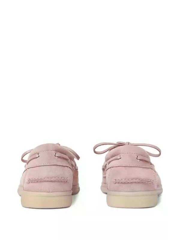 SCAROSSO Lia Boat Shoes - Pink