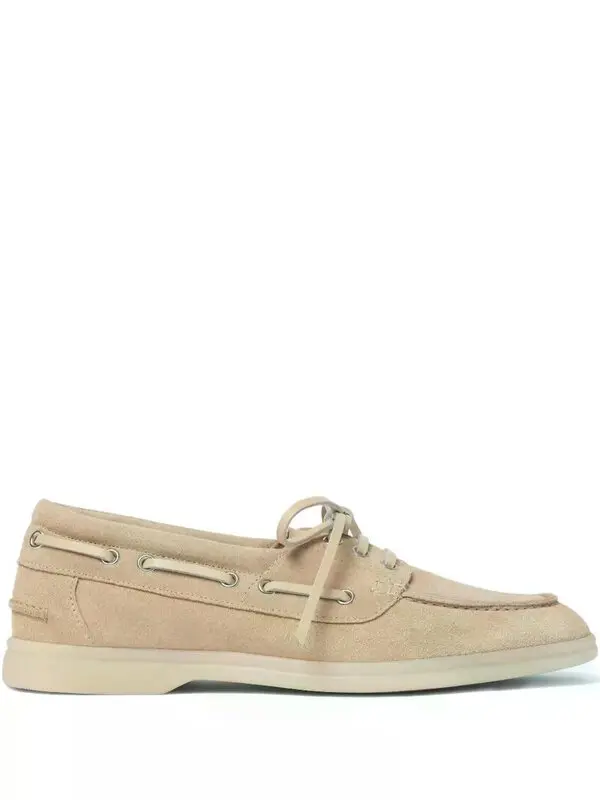SCAROSSO Lia Boat Shoes - Neutrals