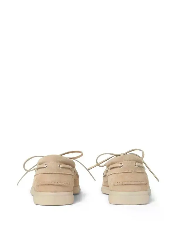 SCAROSSO Lia Boat Shoes - Neutrals