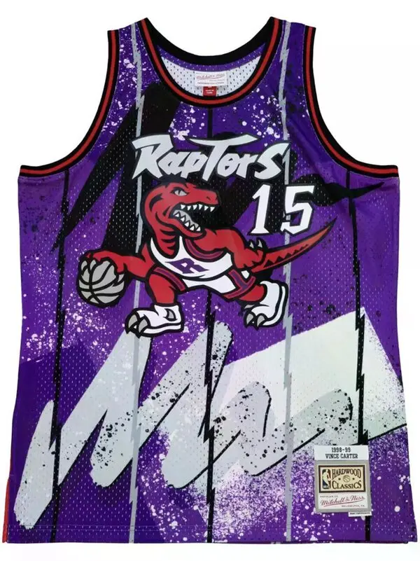 Mitchell & Ness Nba Raptors 1998 Vince Carter Hyper Hoops Swingman Jersey - Purple