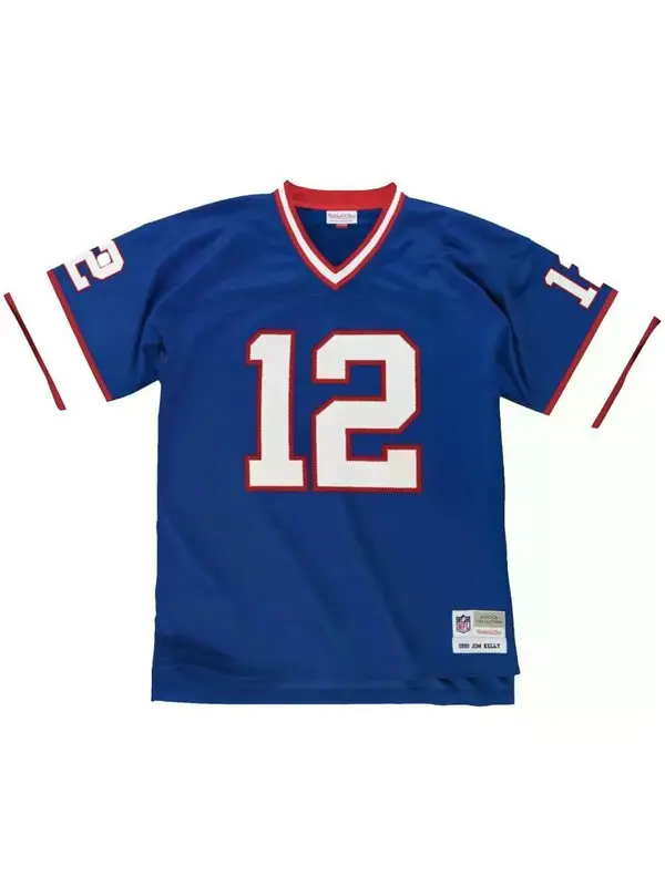 Mitchell & Ness Nfl Buffalo Bills 1990 Jim Kelly Legacy Jersey T-shirt - Blue