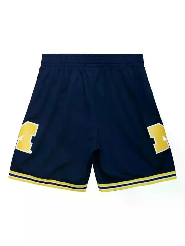 Mitchell & Ness Ncaa Michigan Wolverines 1991 Road Shorts