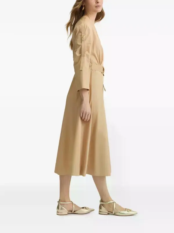 Liu Jo Belted Midi Dress