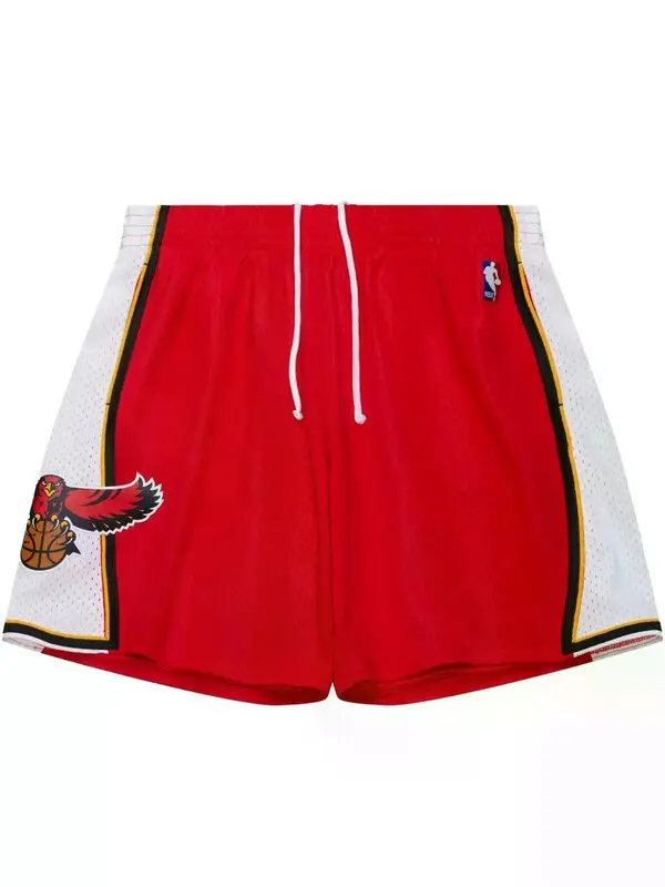 Mitchell & Ness Nba 1999 "hawks" Shorts - Red