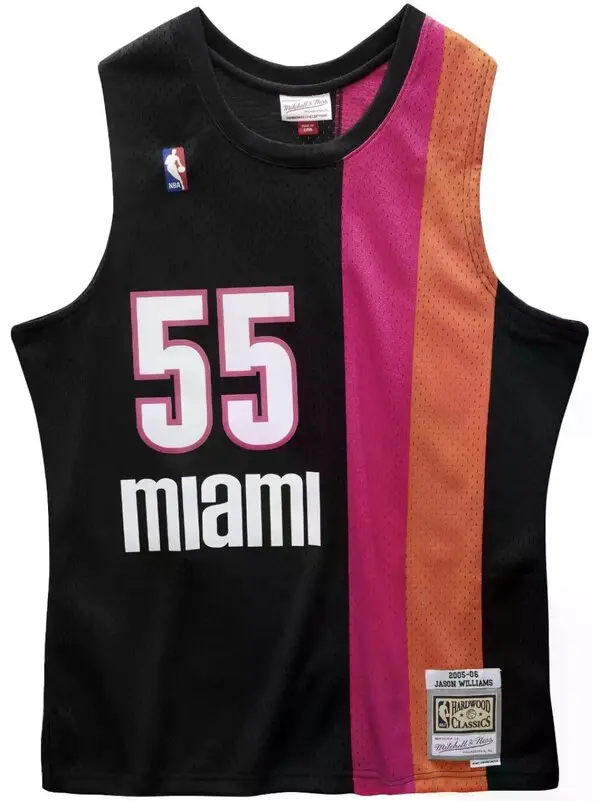 Mitchell & Ness Nba Heat 05 Jason Williams Swingman Jersey Vest Top - Black